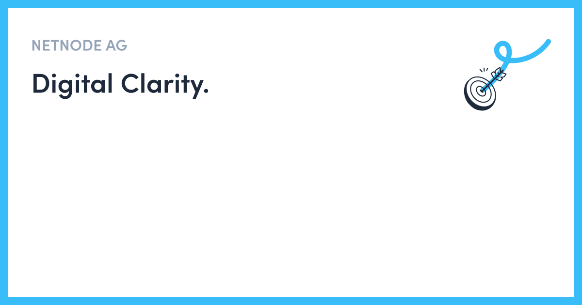 Digital Clarity. | NETNODE AG