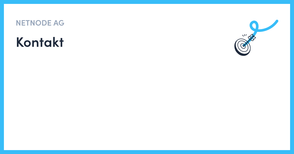 Kontakt | NETNODE AG